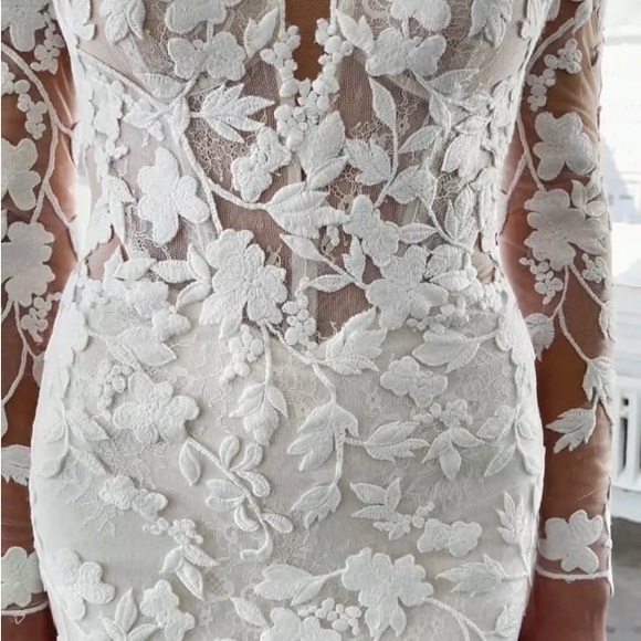 enzoani | Dresses | Orrieblue By Enzoani Stunning Wedding Dress Size 6 ...